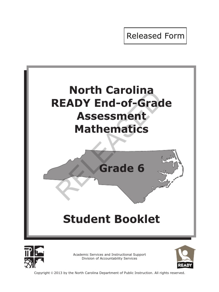 6th Grade Released Eog PDF Geometry Teaching Mathematics
