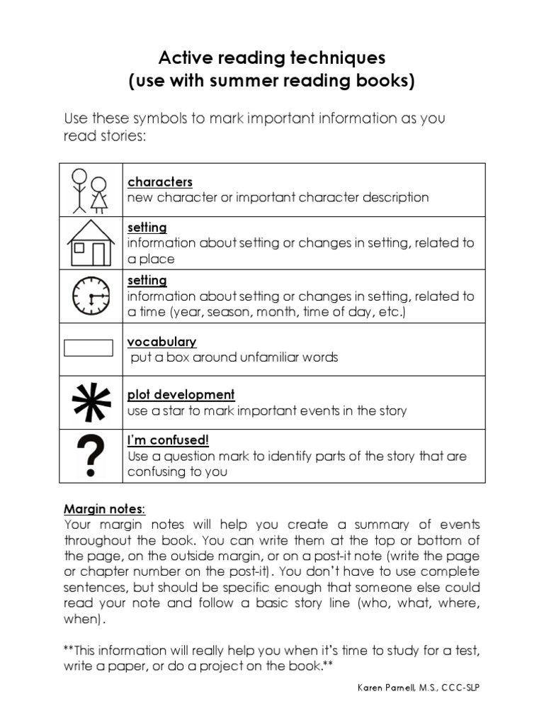 Active Reading Techniques | PDF