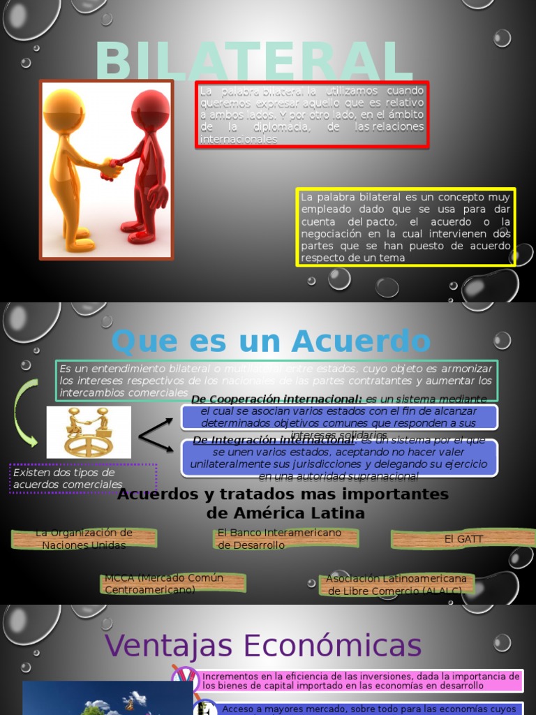 Acuerdos Bilaterales y Multilaterales | PDF | Relaciones ...