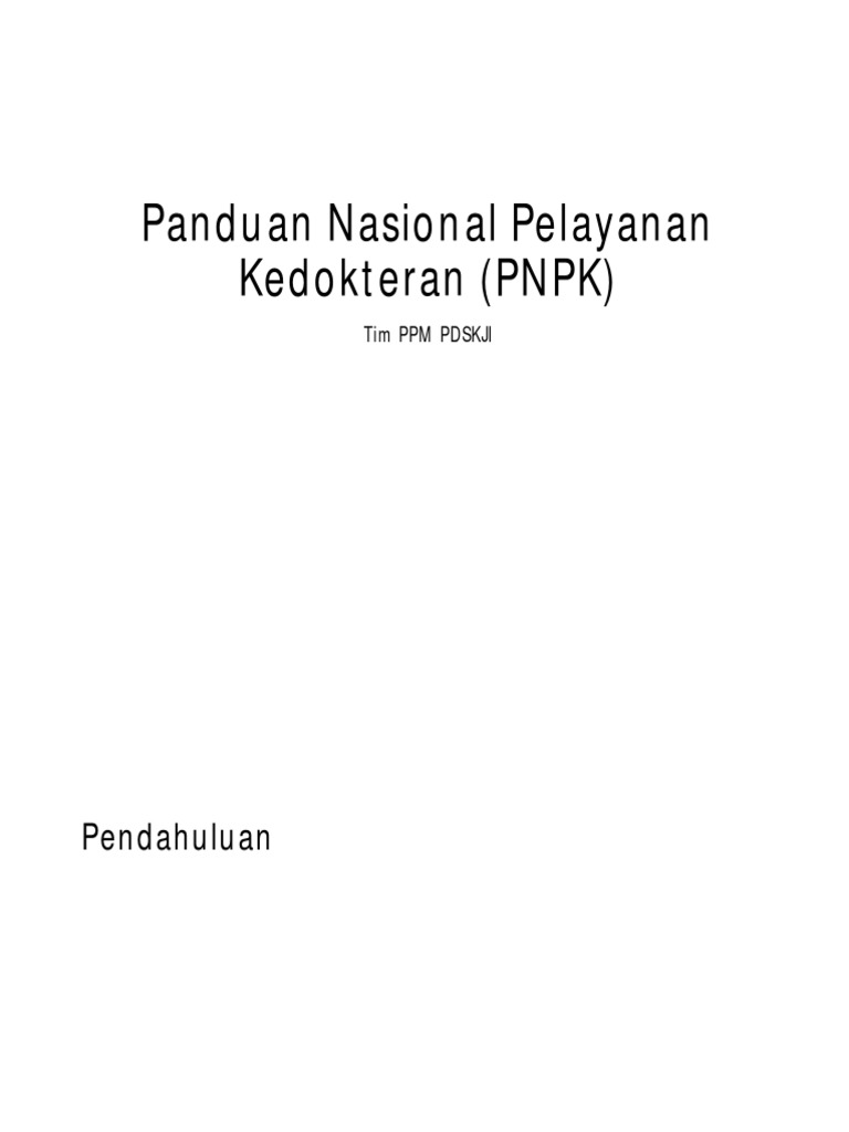 Panduan PNPK Psikiatri Terbaru | PDF | Pengembangan Diri