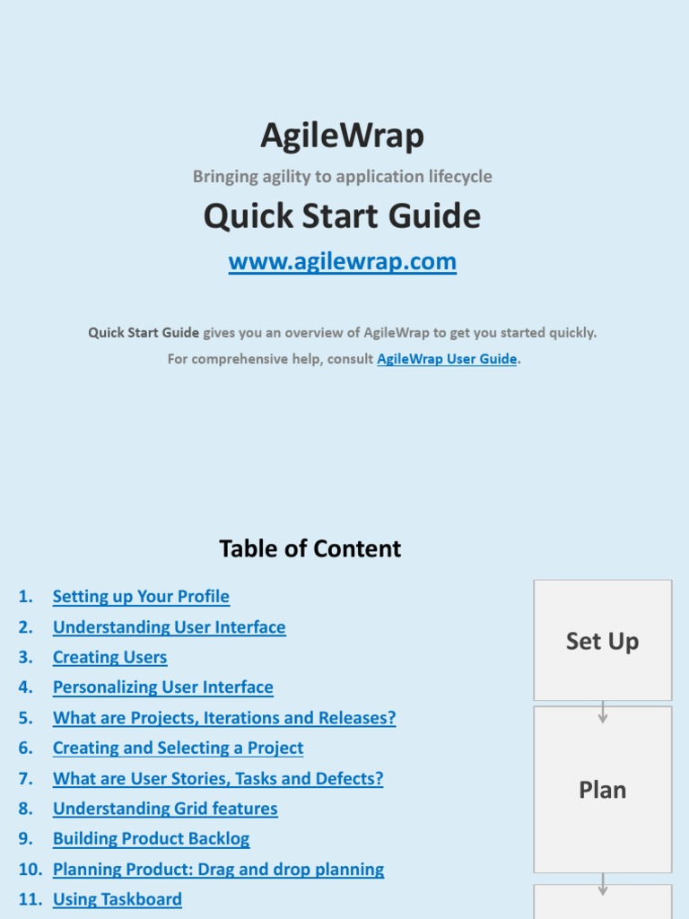 Agilewrap Quick Start Guide: Bringing Agility To Application Lifecycle | PDF | Hyperlink ...