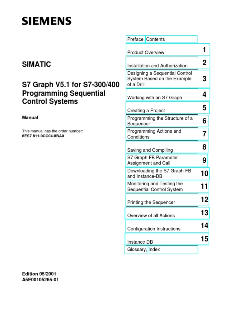 S7 Graph SFC Siemens | PDF | Installation (Computer Programs) | Floppy Disk