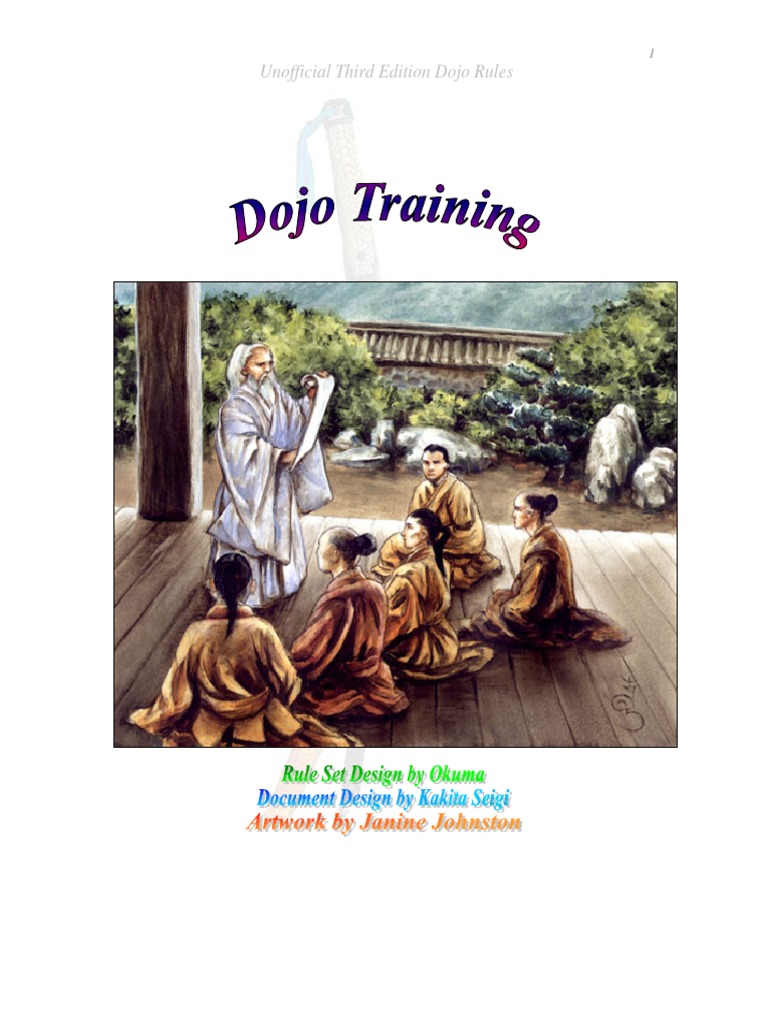 Unofficial Third Edition Dojo Rules | PDF | Samurai | Unrest