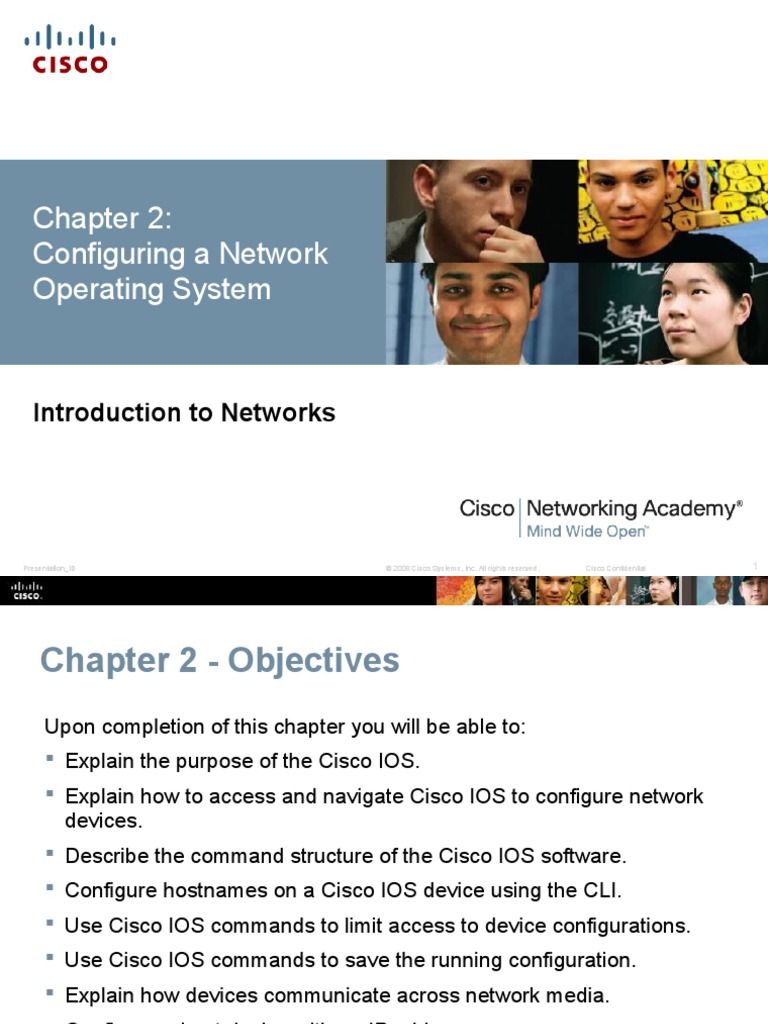 Configuring A Network Operating System: Introduction To Networks | PDF ...