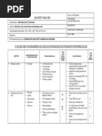 JSA-Electrical Works - Rev 01 | PDF | Personal Protective Equipment ...