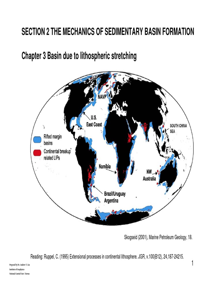 3 - Basins Due To Lithospheric Stretching - Part1 | PDF | Rift ...