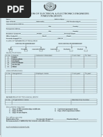 IESL-Membership Application Form PDF | PDF | Government | Business