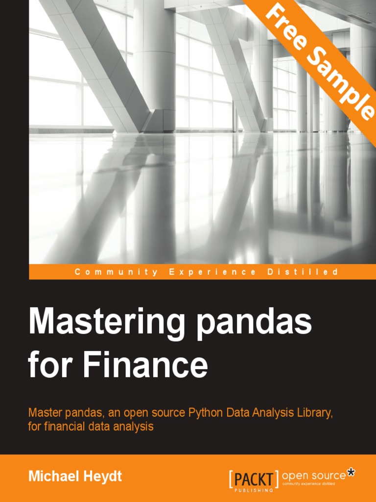 Mastering Pandas For Finance - Sample Chapter | PDF | Moving Average | Technical Analysis