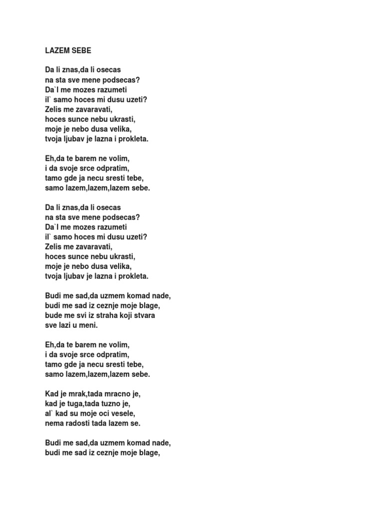 Lazem Sebe | PDF