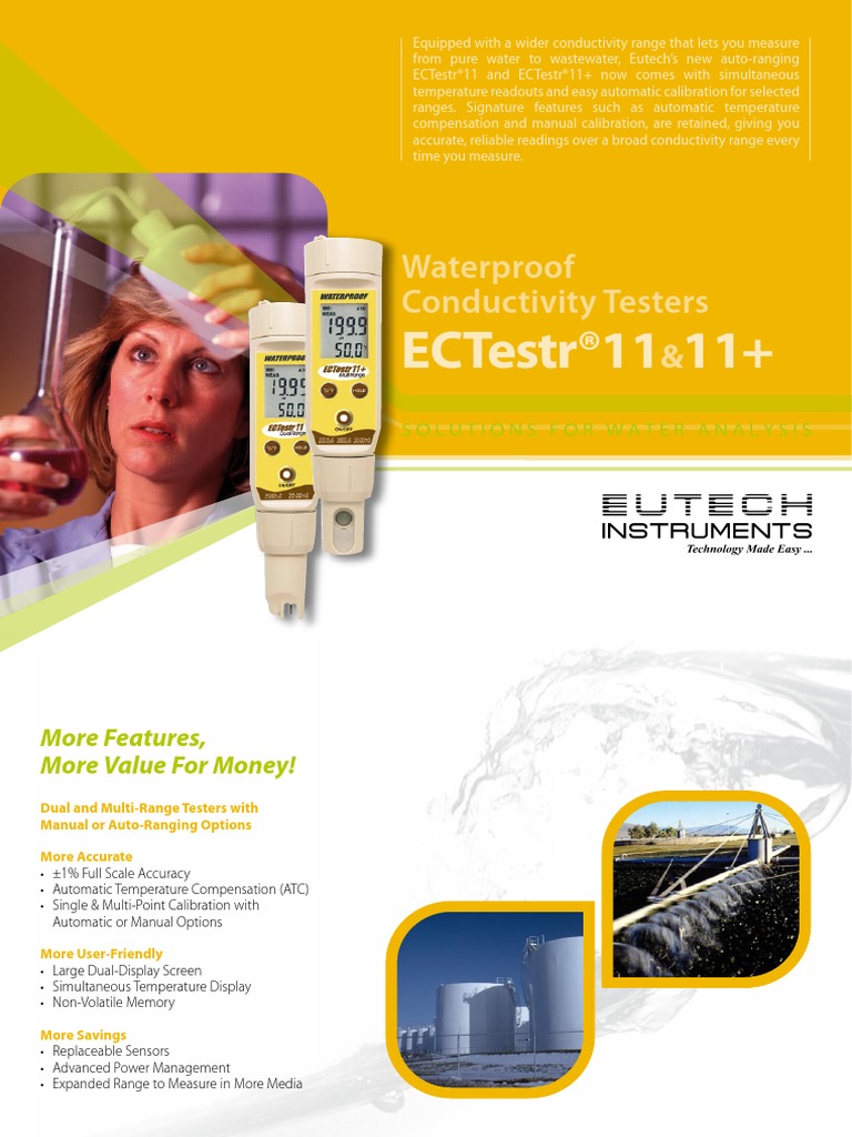 Analytical - Eutech Instruments | PDF | Calibration | Software Testing