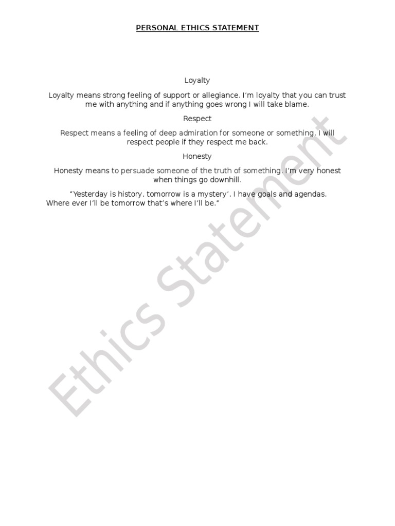 Loyalty | PDF