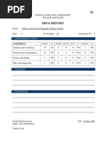 SBOA Format | PDF | Fluency | English Language