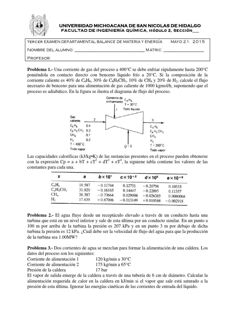 Solucion Tercer Examen BME 2014-2015 | PDF