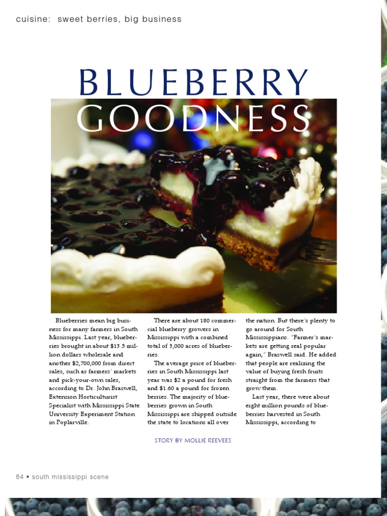 Bluberries | PDF | Blueberry | Berry