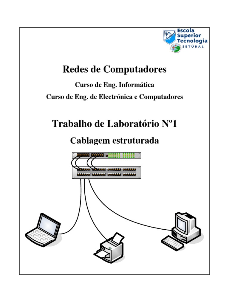 Cablagem Estruturada - Laboratório | PDF | Tecnologia da Informação e ...