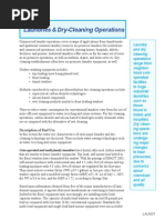 Laundry Standard Operating Procedures | PDF | Laundry | Washing Machine
