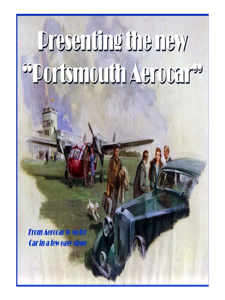 Portsmouth Aerocar | PDF | Aircraft | Wing Configurations