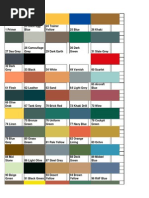 Revell Paint Conversion Chart | PDF | Grey | Blue