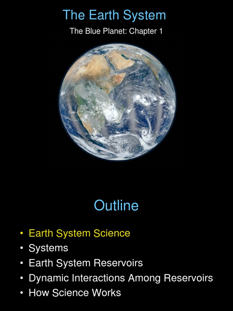 Chapter 1 - The Earth System PDF | PDF | Earth | Theory