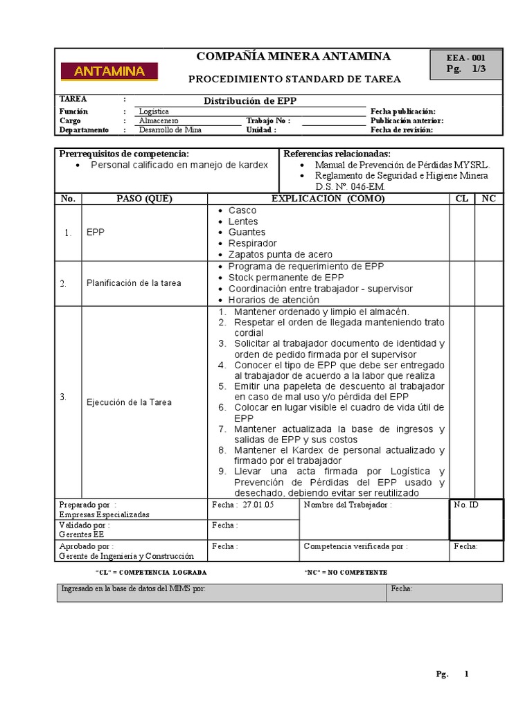 Formatos De Procedimientos De Trabajo - Image to u Formatos De Procedimientos De Trabajo - Image to u