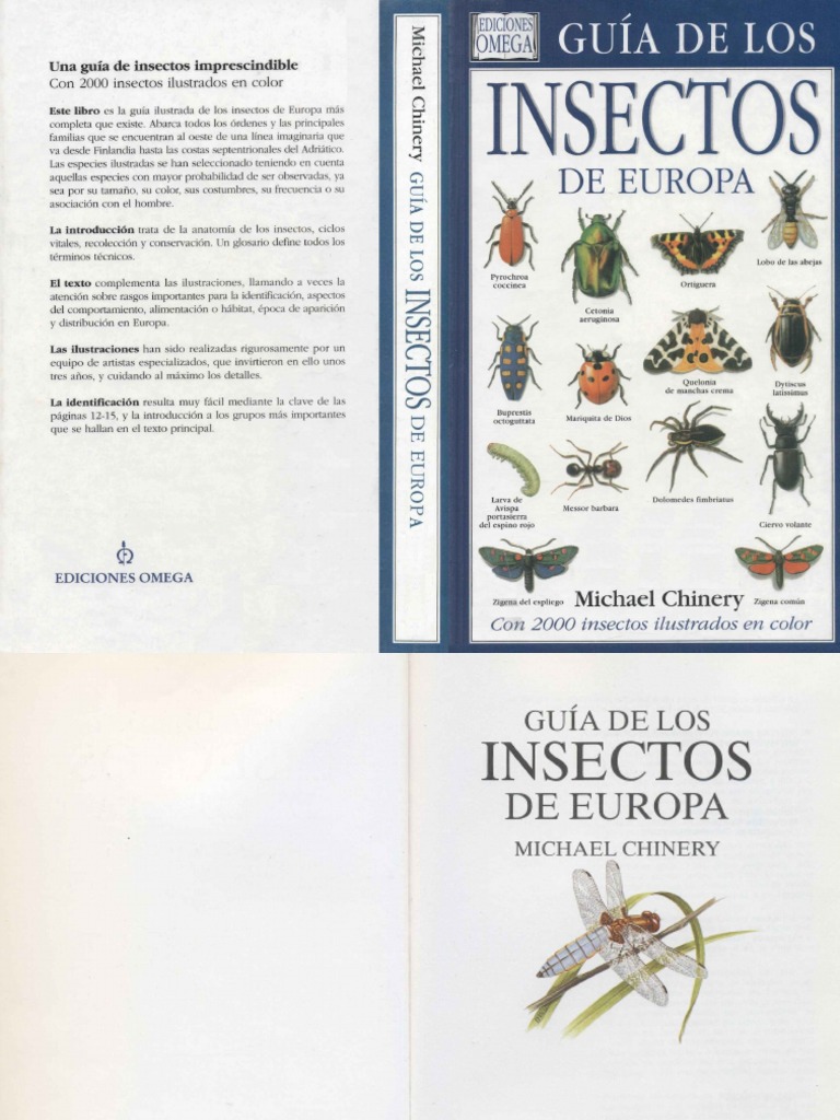 Michael Chinery - Guia de Los Insectos de Europa | PDF