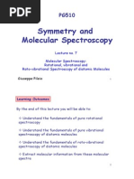 PQR Branches | PDF | Spectroscopy | Solid State Engineering