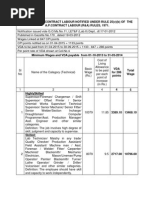 Form B Wage Register Format | PDF | Wage | Employment