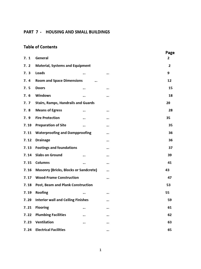 Ghana Building Code - Part 07 PDF | PDF | Stairs | Door