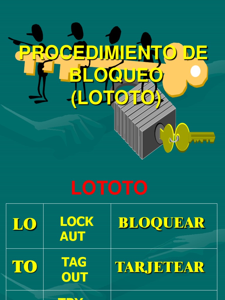 - Procedimiento Del Lototo