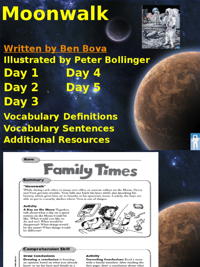 Moonwalk | PDF | Reading Comprehension | Preposition And Postposition