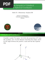 Curl in Spherical and Cylindrical Coordinates | PDF