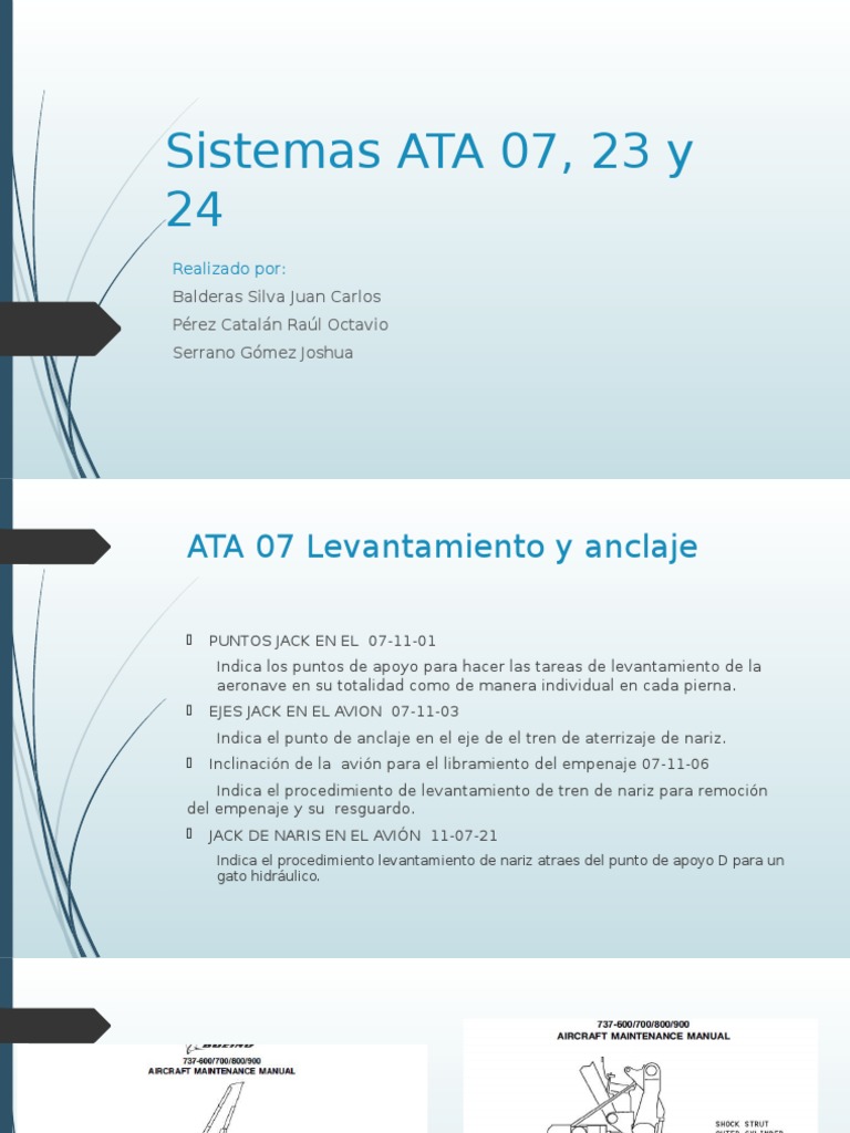 Sistemas ATA 07 23 y 24 1 | PDF | Ingeniería Aeroespacial | Aeronáutica