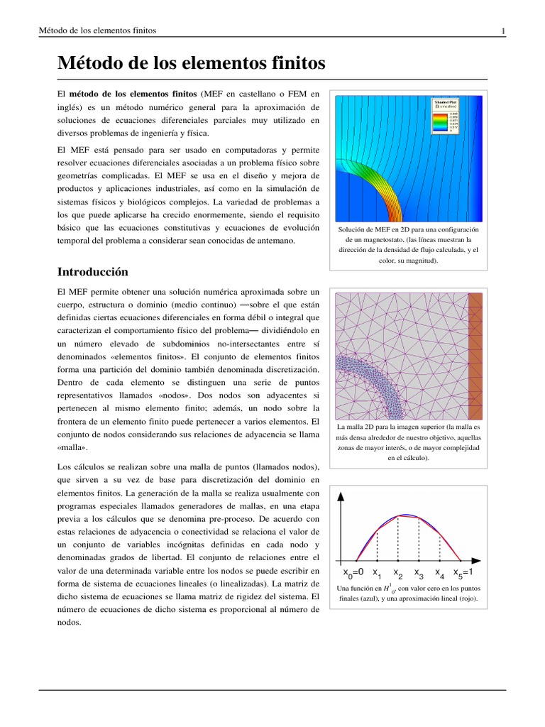Elemento Finito | Descargar gratis PDF | Método de elementos finitos ...