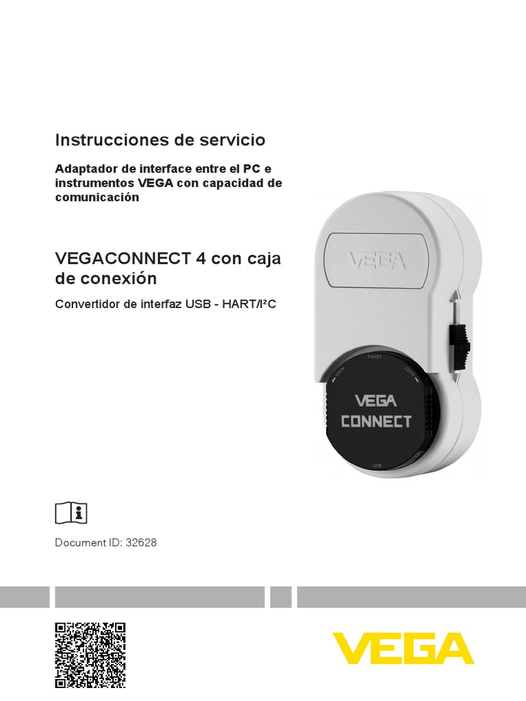 Vega Connect Cxa4 Manual Español | PDF | USB | Sensor
