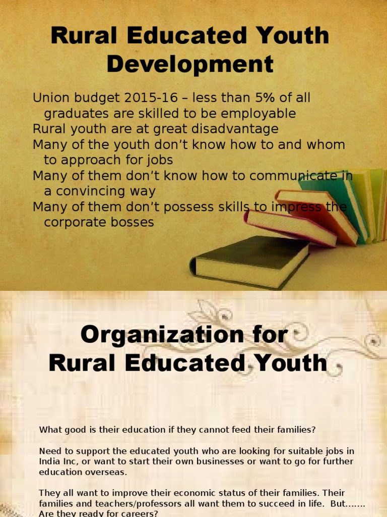 Rural Educated Youth Development | PDF | Mentorship | Guru