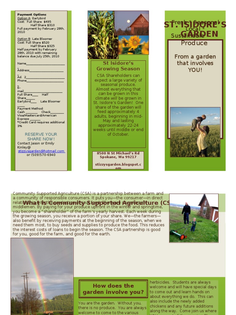 ST Izzy Brochure FINAL | PDF | Payments | Land Management