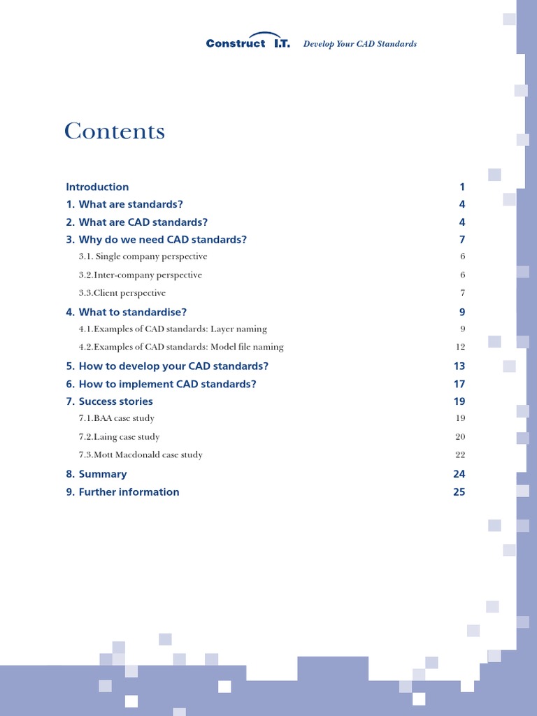 Develop Your CAD Standards | PDF | Standardization | Computer Aided Design