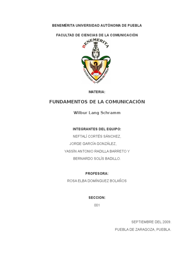 Wilbur Lang Schramm y Sus Modelos | PDF | Percepción | Comunicación