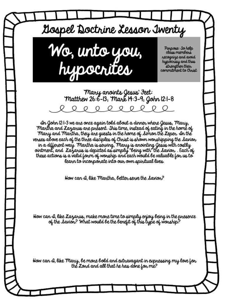 New Testament Worksheet #20 PDF | Gospel Of Matthew | Jesus