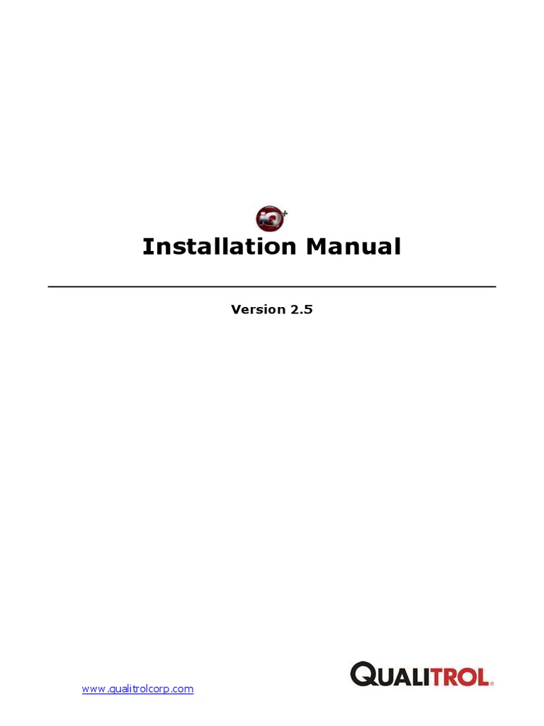 Comprehensive guide to installing and configuring Qualitrol's iQ+ ...