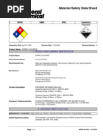 Water Material Safety Data Sheet | PDF | Toxicity | Biodegradation