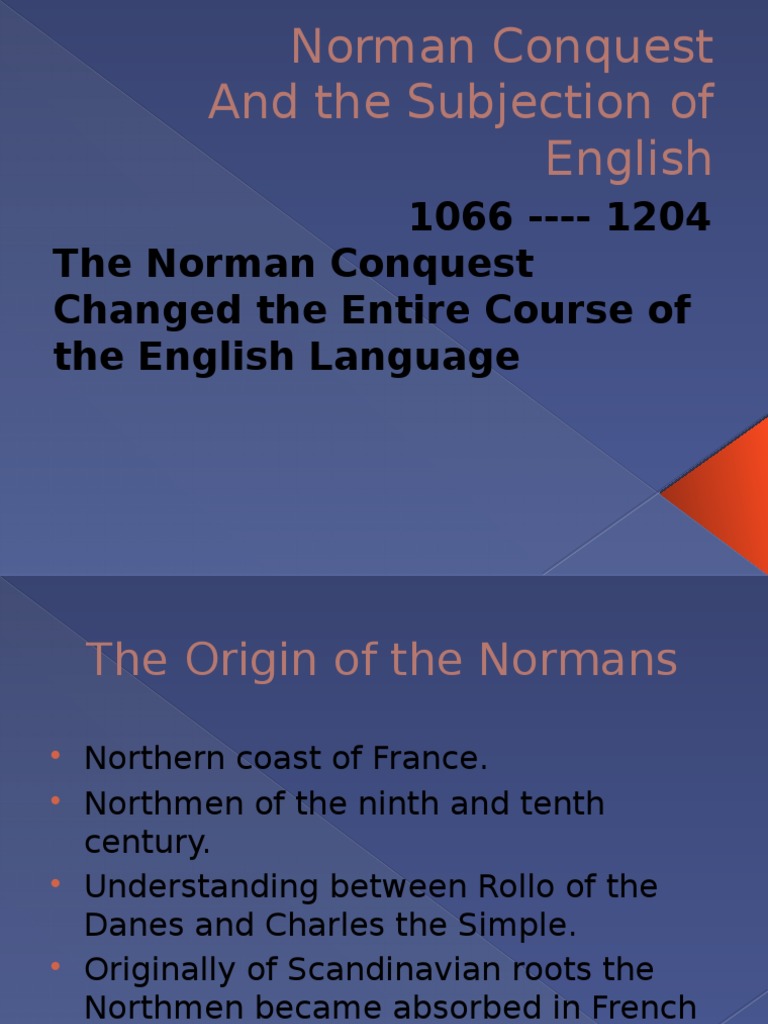 Norman Conquest | Norman Conquest Of England | Normans