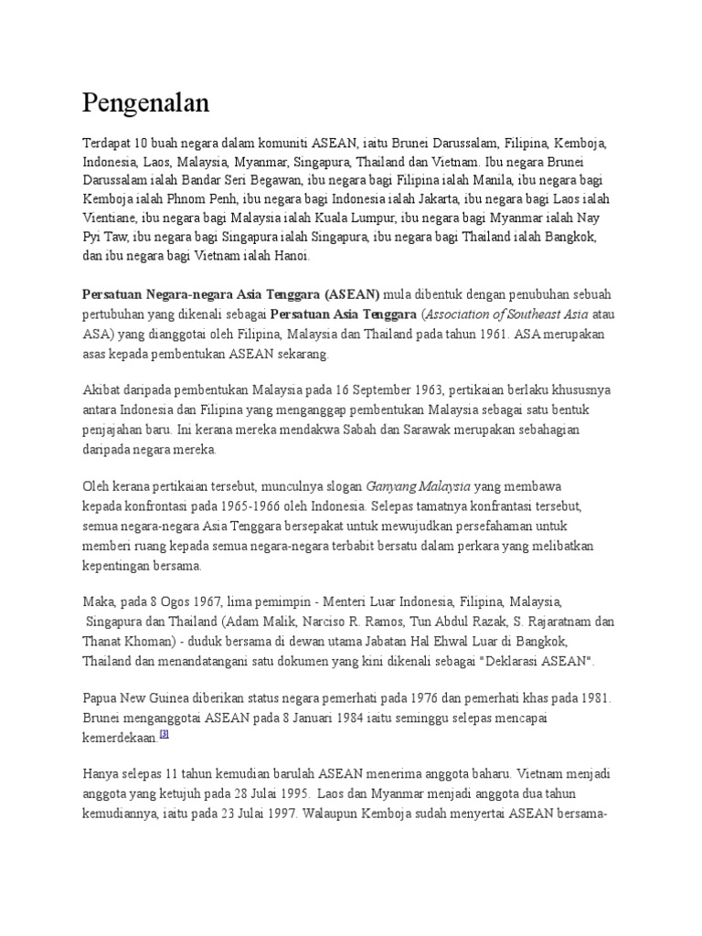 Asean Scrapbook | PDF