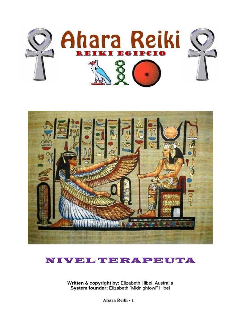 Ahara Reiki Terapeuta | PDF | Isis | Religión y creencia