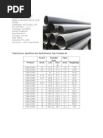 Tabel Pipa | PDF | Computers | Technology & Engineering