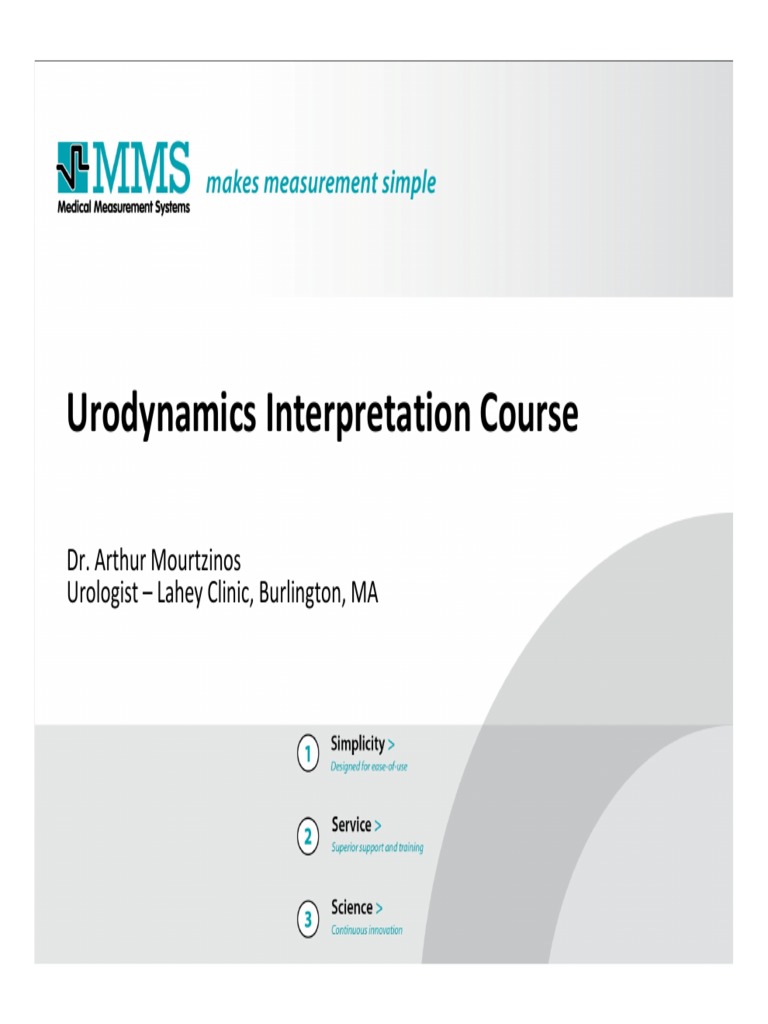 Urodynamics Interpretation Course by Expert Urologist | PDF | Urinary ...