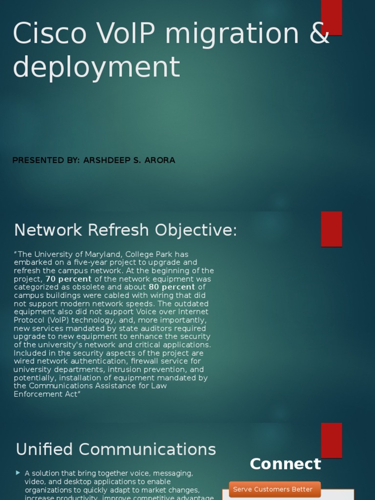 Cisco VoIP Migration | PDF | Cisco Systems | Computer Network