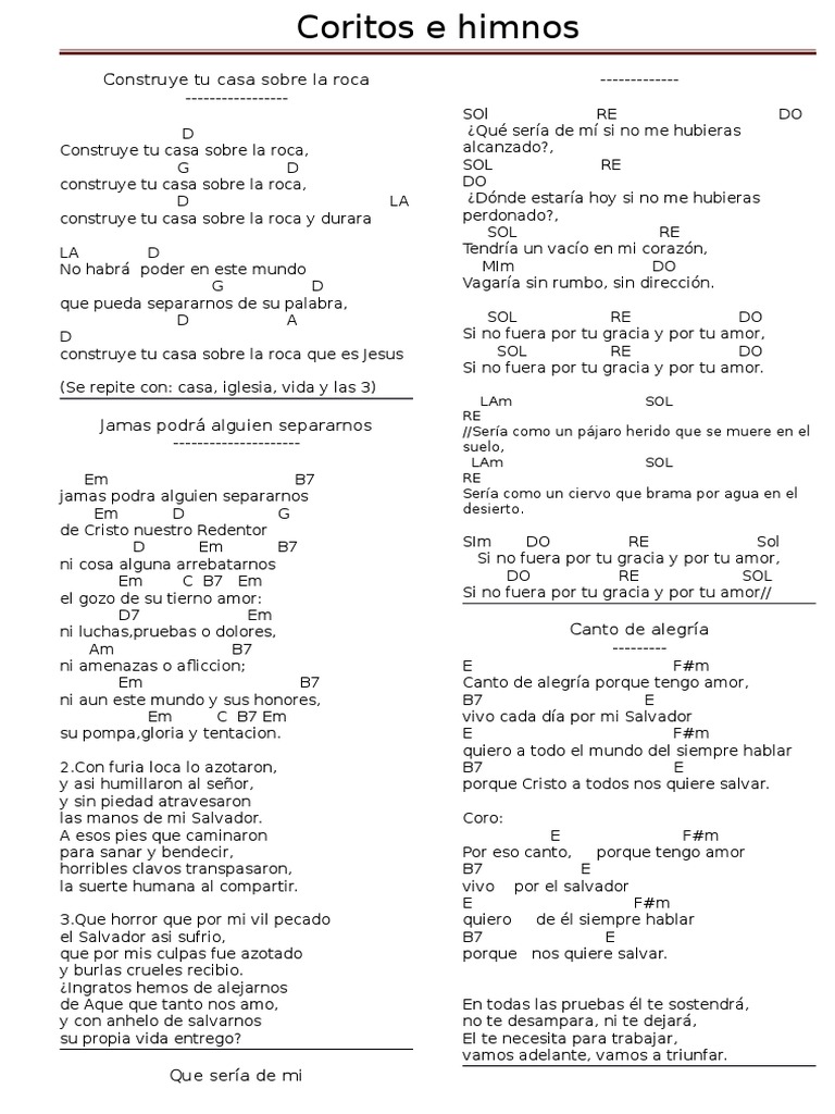 coritos | Amor | Cristo (título)