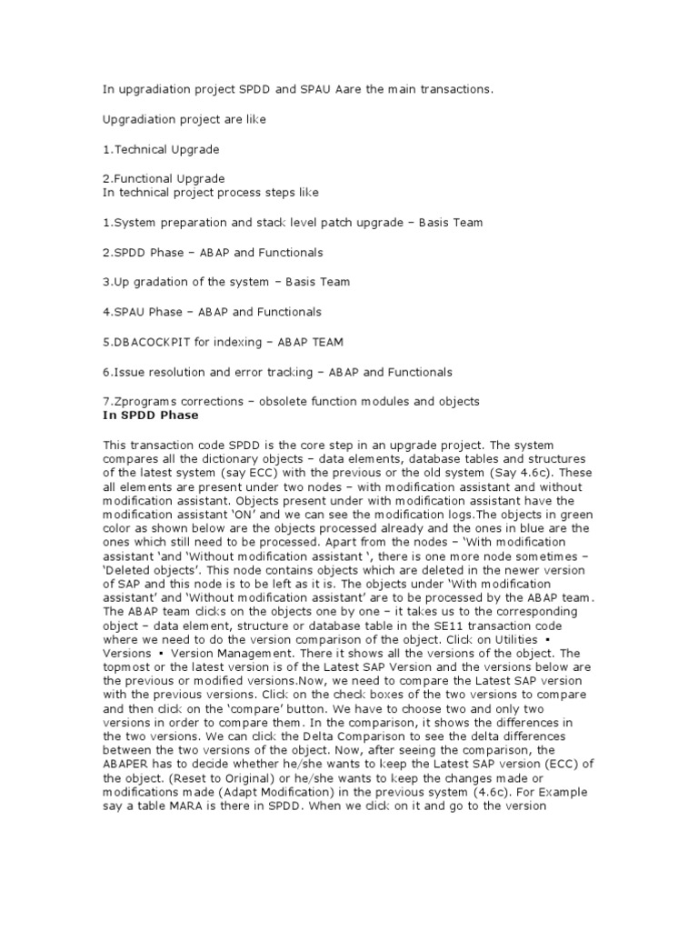 Spau and SPDD | PDF | Data Management | Computer Data