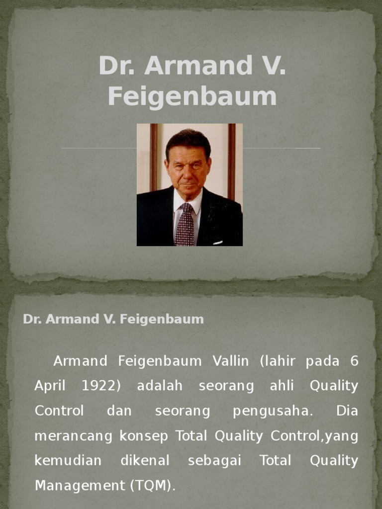 Total Quality Management Feigenbaum | PDF | Bisnis | Pengelolaan ...
